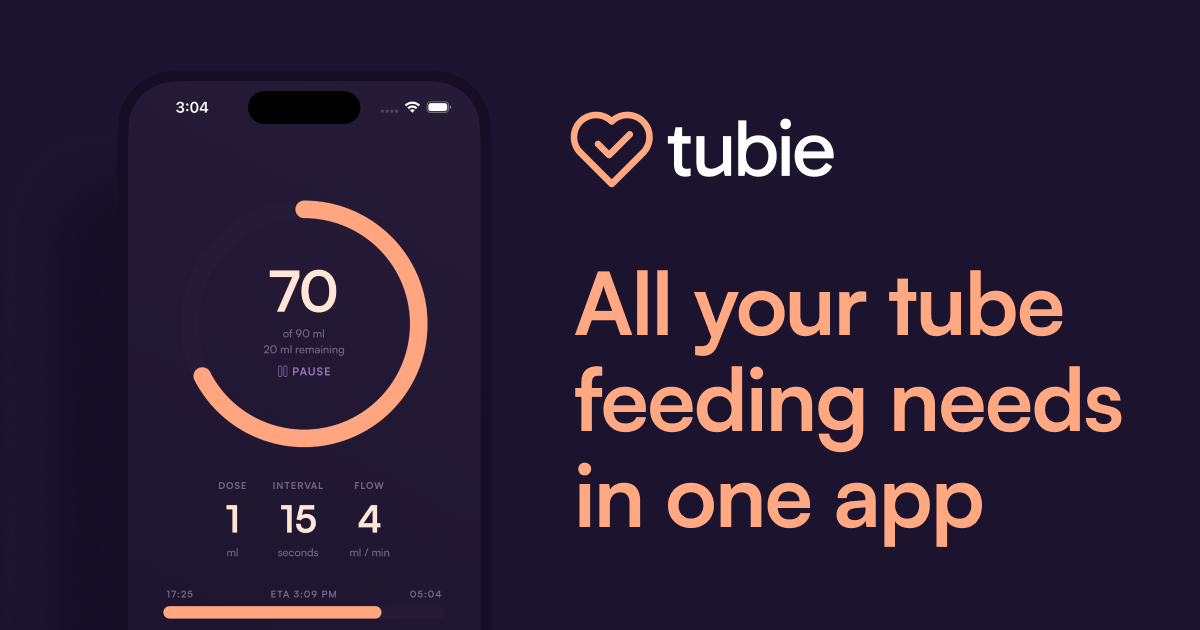 Tubie - Tube Feeding Companion App